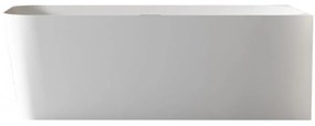 CERANO - Volně stojící akrylátová vana Brilante, pravá - bílá lesklá - 170x75 cm