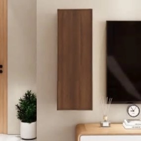 vidaXL TV stolek 30,5x30x90 cm kompozitní dřevo [815747] Barva: hnědý dub