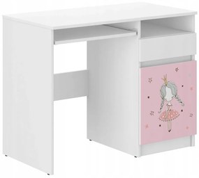Dětský psací stůl s princezničkou 76x50x96 cm