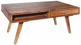 Přírodní sheesham konferenční stolek Retro
