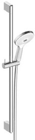 Duravit Sprchy - Set sprchové hlavice, tyče a hadice, 3 proudy, chrom UV0680003010