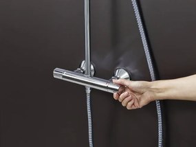 Hansgrohe Vernis Blend, termostatická sprchová souprava, hlavová sprcha + ruční sprcha, chromová, HAN-26276000