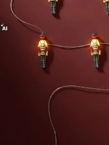 Sinsay - Vánoční LED světýlka s motivem louskáčka - zelená