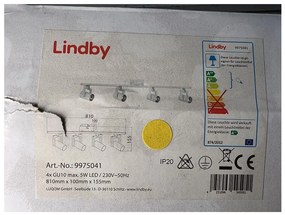 Lindby Lindby - LED Bodové svítidlo SULAMITA 4xGU10/5W/230V LW1138