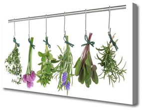 Obraz na plátně Plátky Rostlina Kuchyně 100x50 cm