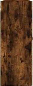 Nástěnné skříňky 2 ks kouřový dub 69,5 x 34 x 90 cm 3195600