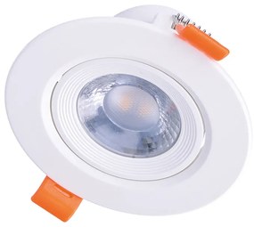 SOLIGHT LED podhledové světlo bodové, 9W, 720lm, 3000K, kulaté, bílé