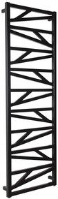 Instalprojekt Koupelnový radiátor TRICK černá barva Barva radiátoru - Černá, Rozměr radiátoru - 530 × 857 mm, výkon 410 W, Typ připojení - Středové 50 mm RADTRK509031SP