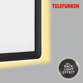 Telefunken 313605TF - LED Venkovní nástěnné svítidlo LED/16W/230V IP44 černá