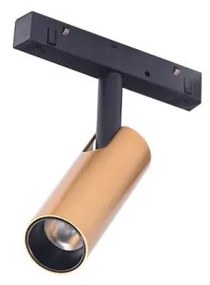LED svítidlo do lišty Alfa Niko Track Magnetic 7W 3000K zlaté/Bk
