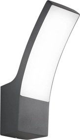 FAN LED-SAIL-AP-ANT Nástěnné svítidlo LED SAIL hliník difuzor antracit IP65 CCT 3000-4000 K 80x160x245 mm - FANEUROPE