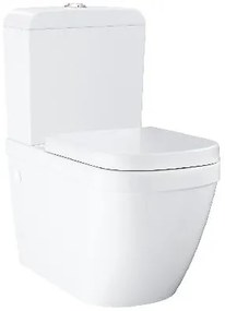 Grohe Euro Ceramic - WC kombi set s nádržkou a sedátkem softclose, rimless, alpská bílá 39462000