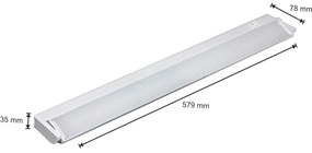 LED Podlinkové svítidlo LED/10W/230V bílá
