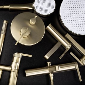 Rea, Koupelnová baterie Rea Grace Brush Gold, REA-B8932