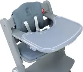 Kidnort Drömmer Unique Jídelní židlička šedá