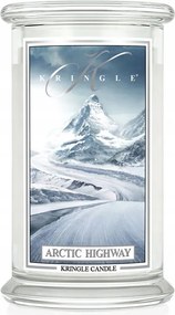 Arctic Highway – Kringle Candle – velká svíčka se dvěma knoty (624 g)