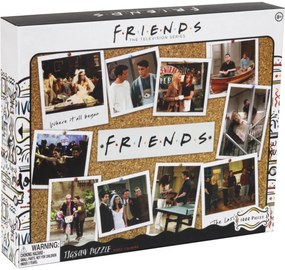 _Ostatní 1_ PALADONE Puzzle Přátelé (Friends) 76x61cm skládačka 1000 dílků pp7526fre
