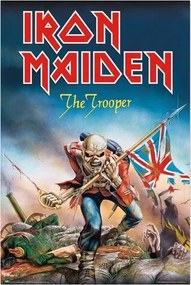 Plakát, Obraz - Iron Maiden - The Trooper, (61 x 91.5 cm)