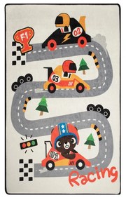 Dětský koberec Race, 100 x 160 cm