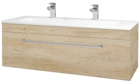 Dřevojas Koupelnová skříň ASTON SZZ 120 Varianta: D02 Bříza / Úchytka T04 / D02 Bříza