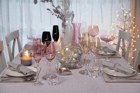 Diamante sklenice na červené víno Silhouette City s kamínky Swarovski 470 ml 2KS
