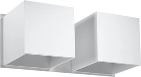 Sollux Lighting Nástěnné svítidlo QUAD 2 bílé