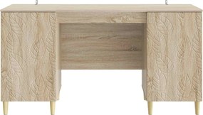 Stůl Dub sonoma 142,5 x 50 x 75 cm Kompozitní dřevo 3414614