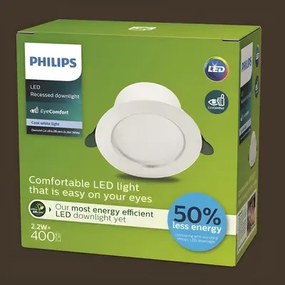 Philips Diamond Cut Ultra Efficien 4000K 2.2W bílá / Podhledové LED sv