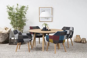 Designové křeslo Almond patchwork