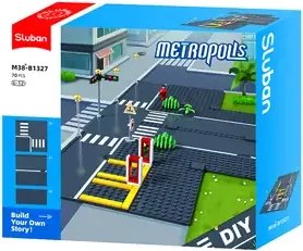Sluban Metropolis M38-B1327 Základní desky - silnice / od 6 let