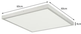 Brilagi - LED Koupelnové svítidlo FRAME LED/50W/230V 3000/4000/6000K 60x60 IP44