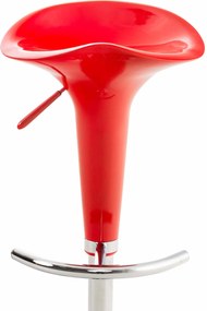 Barová židle Saddle – červená