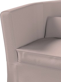 Potah na křeslo IKEA Ektorp Tullsta barva růžová látka pletený vzor