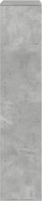 Knihovna betonově šedá 100 x 33 x 156,5 cm kompozitní dřevo 3309342