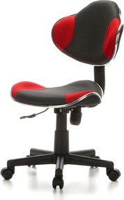 HJH Office Dětský psací stůl / Dětská židle Kiddy Gti-2 (šedá/červená)