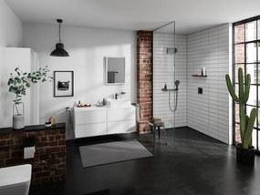 Hansgrohe Rainfinity, polička 500, černá matná, HAN-26844670