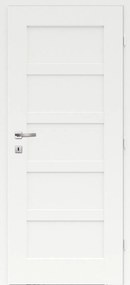 Classen Lukka Interiérové dveře rámové, 60 P, 646 × 1985 mm, fólie, pravé, bílé, plné