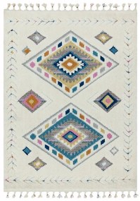 Béžový koberec Asiatic Carpets Rhombus, 120 x 170 cm