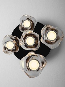 Matně černé kovové LED stmívatelné závěsné svítidlo se stínidlem z akrylového skla ø 30 cm Ifos – Nova Luce