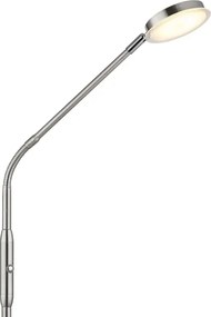 Globo 58504SN - LED Stm dotyková stojací lampa SILVIO LED/6,5W/230V matný chrom