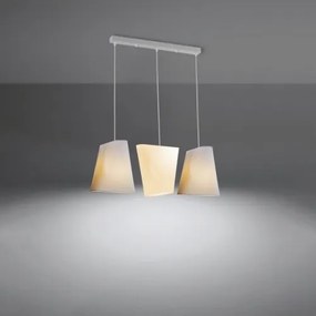 Lustr SOLLUX BLUM 3 bílý E27 3x60W bez žárovky SL.0771