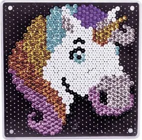 SIMBA ArtFun Obrázek z flitrů Jednorožec / Kreativní sada / 700 flitrů