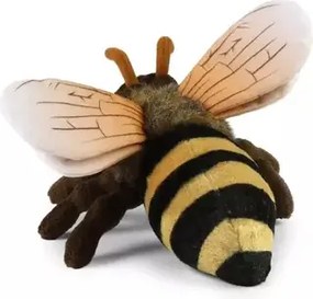 RAPPA Plyšová včela 18 cm / ECO-FRIENDLY / od 0 let