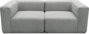 XXXLutz DVOUMÍSTNÁ POHOVKA, textil, světle šedá MID.YOU - Pohovky - 001776018411