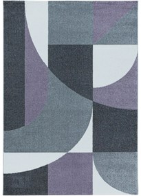 Koberce Breno Kusový koberec EFOR 3711 Violet, Fialová, Vícebarevné, 160 x 230 cm