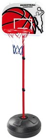 Nastavitelný basketbalový koš s míčem a pumpičkou