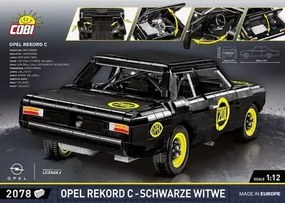 COBI 24333 Opel Rekord C Schwarze Witwe / 1:12 / 2078 kostek / od 8 le