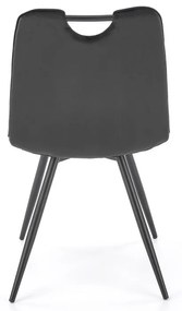 Jídelní židle Olindo, černá