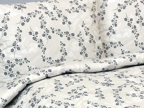 Bellatex Povlečení bavlna na dvoudeku Imprese Béžová,Šedá,Červená rozměr 1ks 180x220, 2ks 70x90 cm