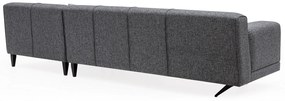 Atelier del Sofa Rohová sedací souprava Jivago Corner Right (L2-Chl) - Grey, Šedá